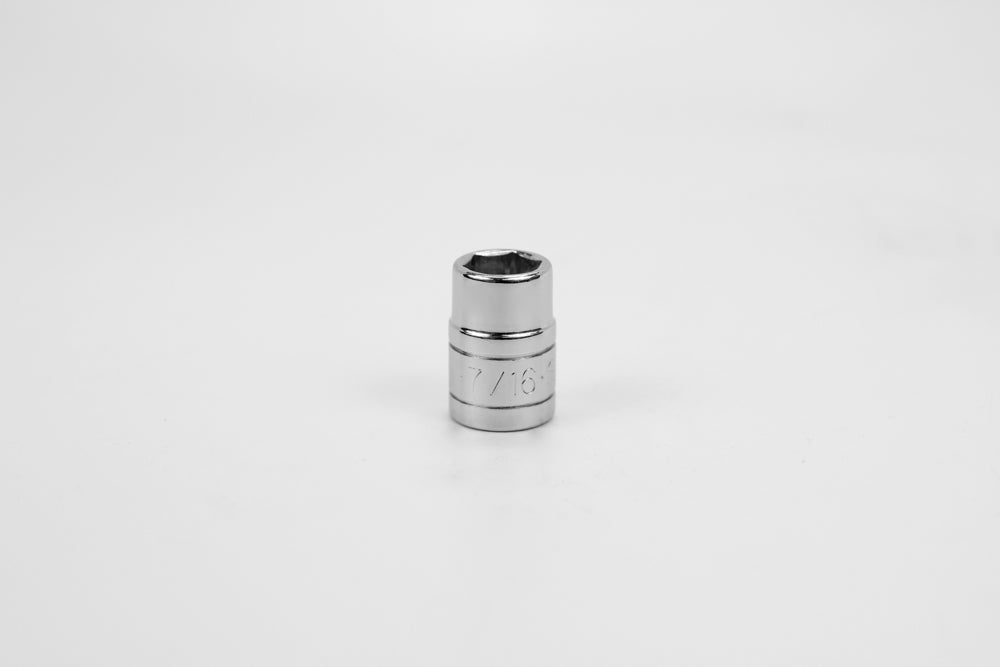 7 16 3 8 Drive 6 Point Fractional Standard Chrome Socket SK Tools 7 16 3 8 Drive 6 Point Fractional Standard Chrome Socket SK Tools
