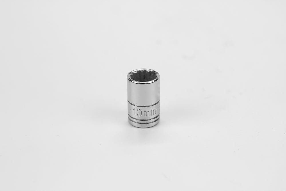 10 mm 1/4" Drive 12 Point Metric Standard Chrome Socket – SK Tools USA, LLC