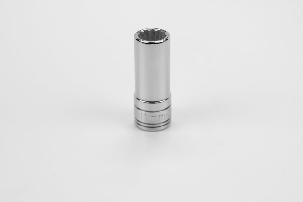 11 mm 3/8" Drive 12 Point Metric Deep Chrome Socket – SK Tools USA, LLC