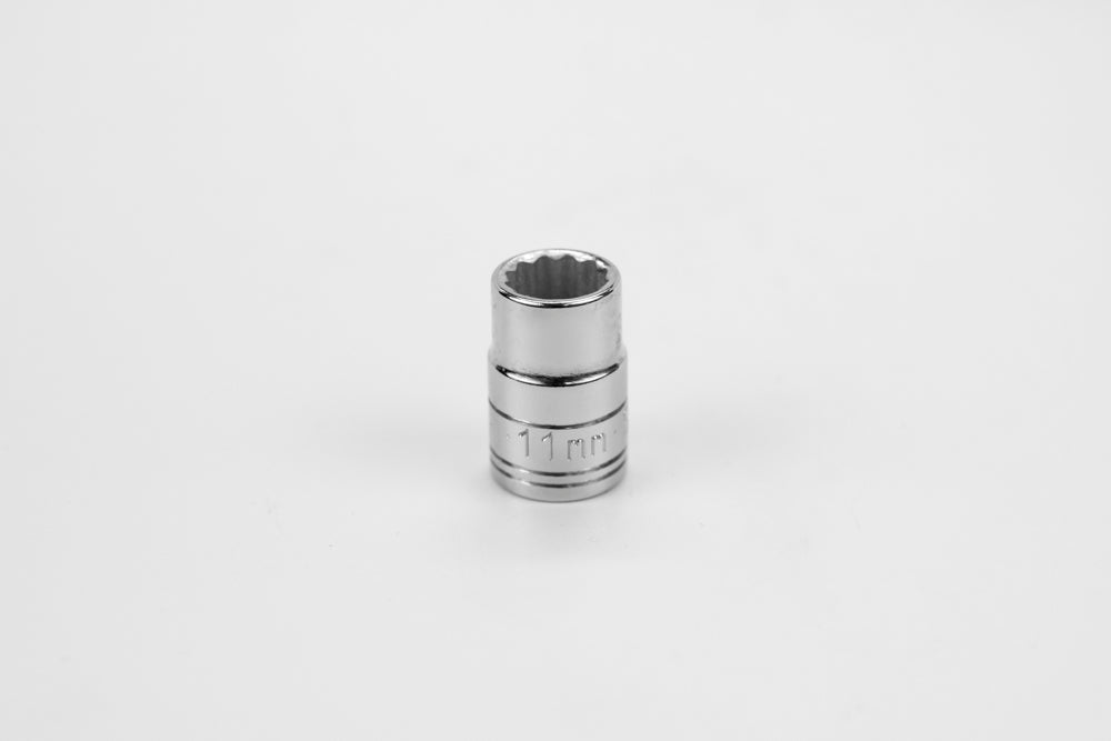 11 mm 3/8" Drive 12 Point Metric Standard Chrome Socket – SK Tools USA, LLC