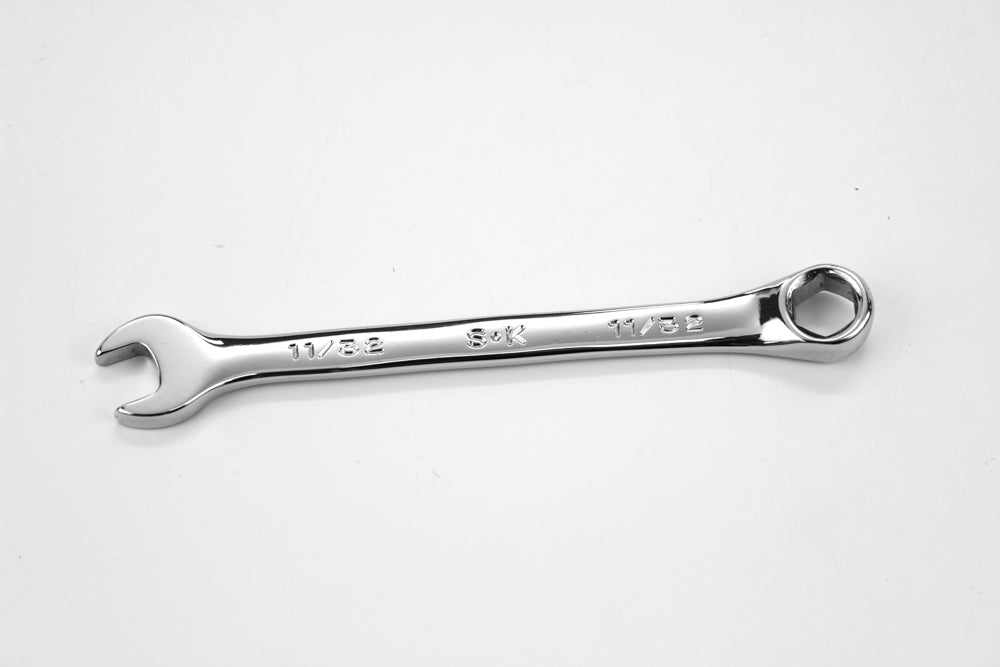 11/32" 6 Point Fractional Regular Combination Chrome Wrench – SK Tools ...