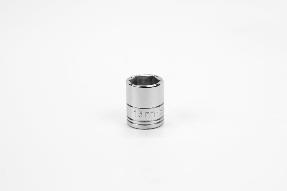 13 mm 1/4" Drive 6 Point Metric Standard Chrome Socket – SK Tools USA, LLC