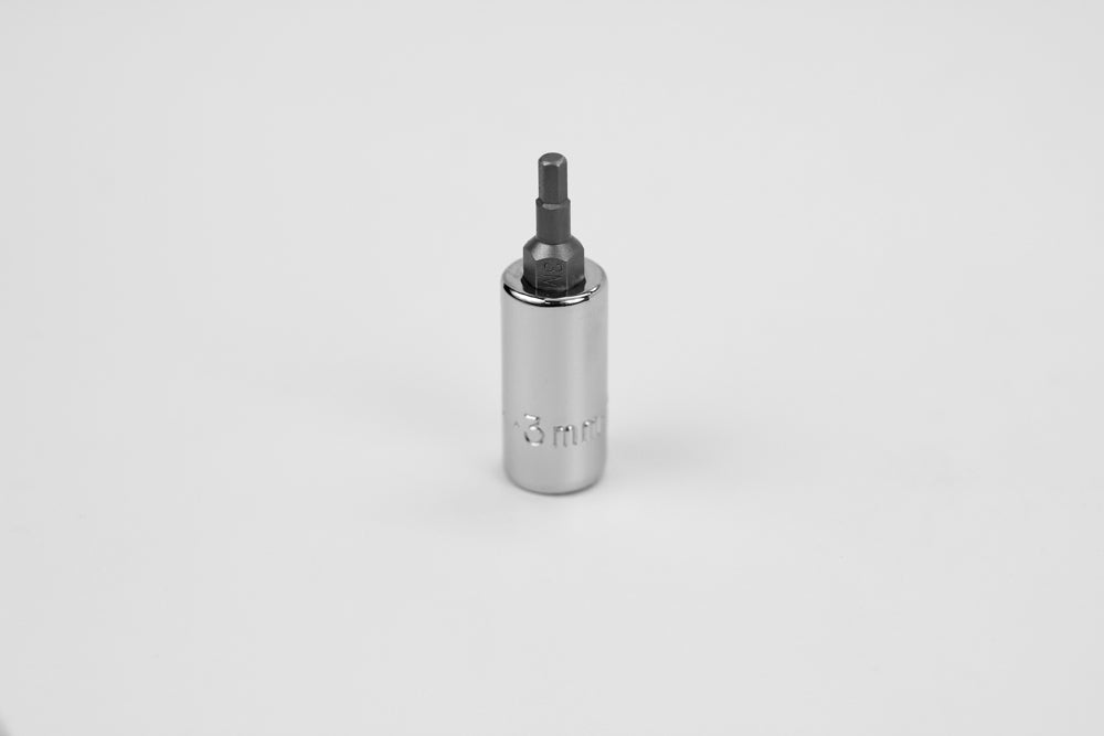 3 mm 1/4" Drive Hex Chrome Bit Socket – SK Tools USA, LLC
