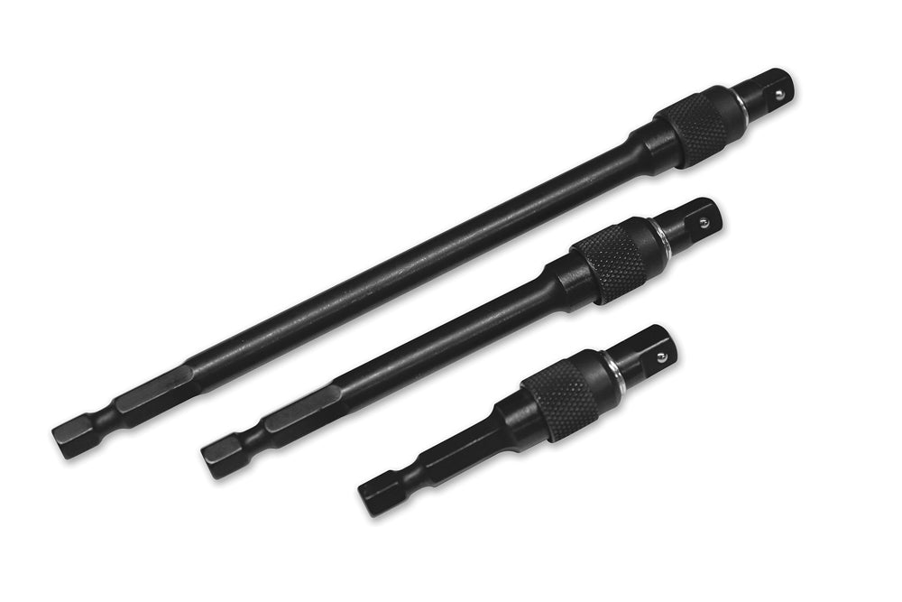 3 Piece 1/4" Drive Power Drive Locking Extension Set – SK Tools USA, LLC