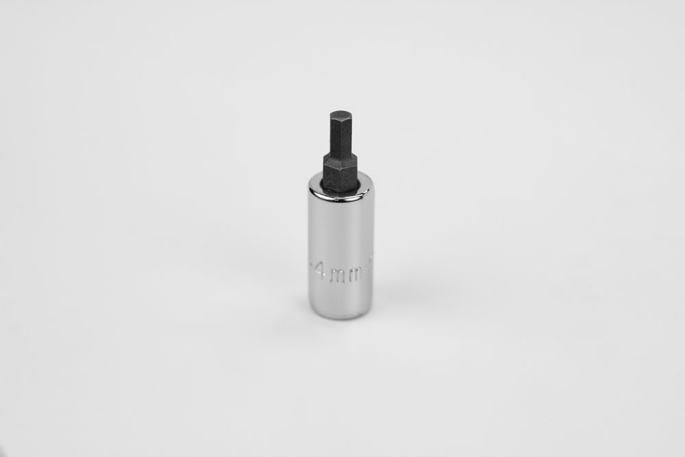 4 mm 1/4" Drive Hex Chrome Bit Socket – SK Tools USA, LLC