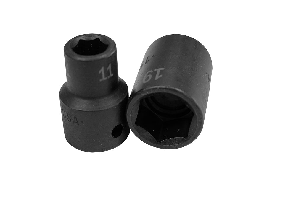 46 mm 1/2" Drive 6 Point Standard Metric Impact Socket – SK Tools USA, LLC