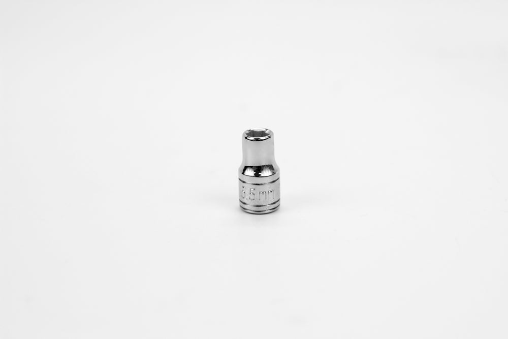 5.5 mm 1/4" Drive 6 Point Metric Standard Chrome Socket – SK Tools USA, LLC