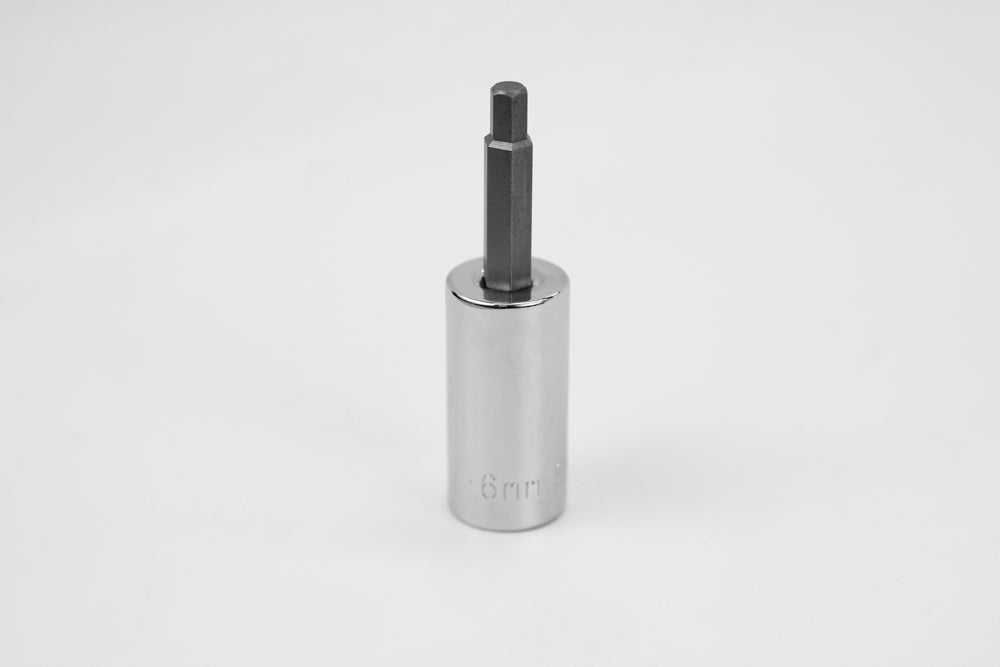6 mm 1/2" Drive Hex Chrome Bit Socket – SK Tools USA, LLC