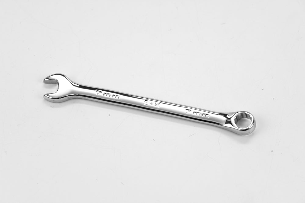 7 mm 12 Point Metric Regular Combination Chrome Wrench – SK Tools USA, LLC