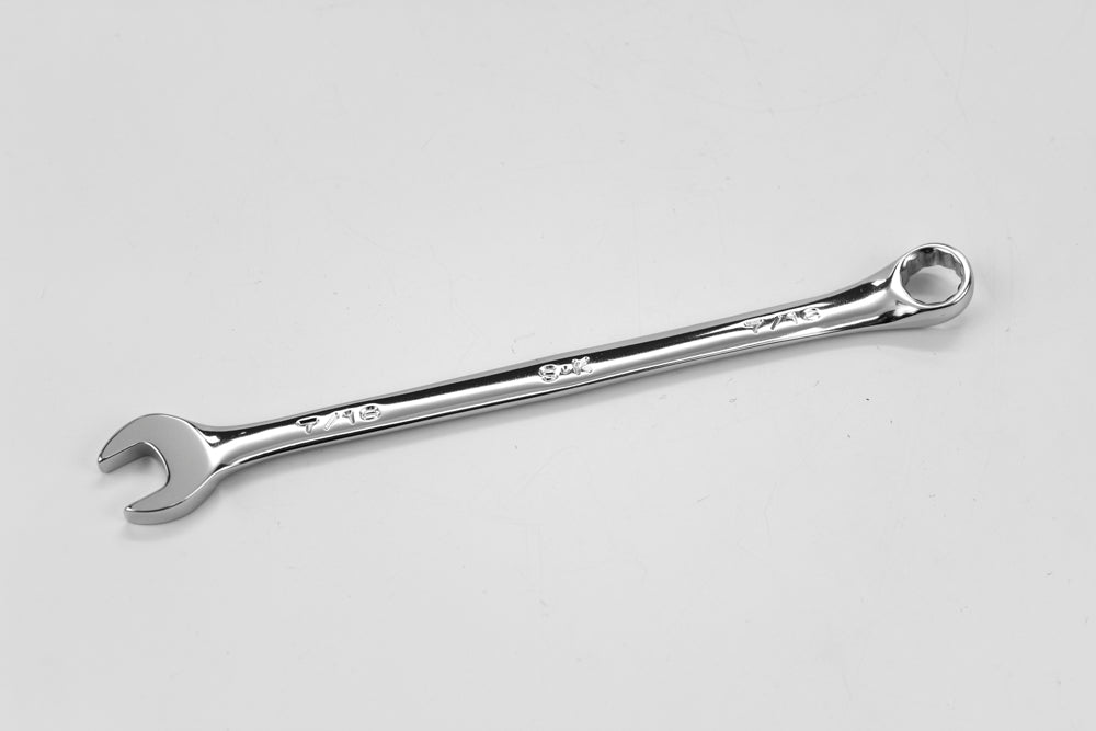 7/16" 12 Point Fractional Long Combination Chrome Wrench – SK Tools USA ...