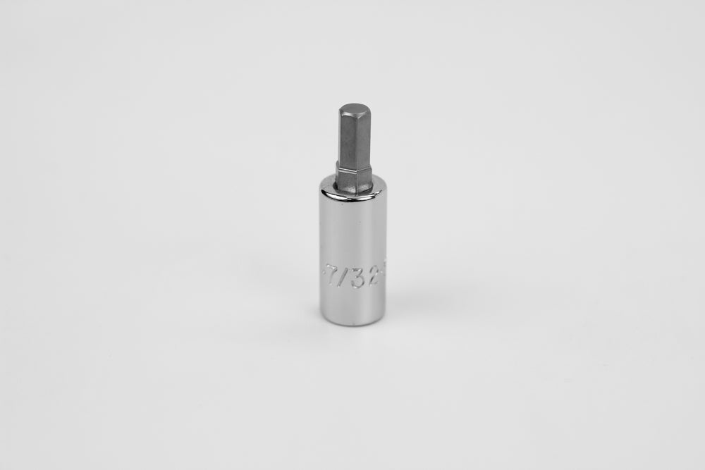 7/32" 1/4" Drive Hex Chrome Bit Socket – SK Tools USA, LLC